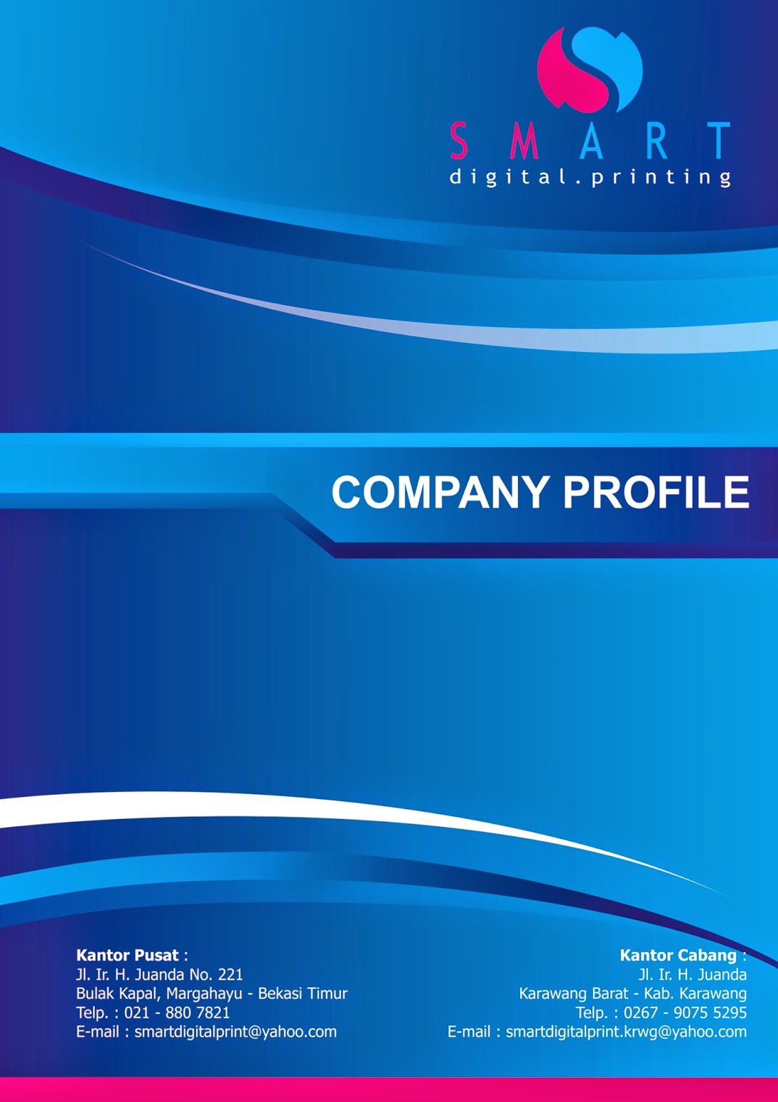 COMPANY PROFILE "SMART DIGITAL PRINTING" - PERCETAKAN MURAH DI BEKASI