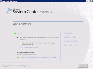 Kevin Greene IT Blog: Installing System Center App Controller 2012