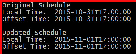 Jeremy Bytes: More Fun with DateTime: Scheduling Items with DateTime or ...