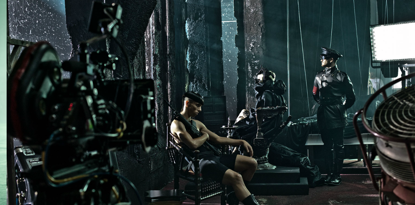 Gaga This Way.: Fotos del backstage de la grabación del Vídeo e Lady ...