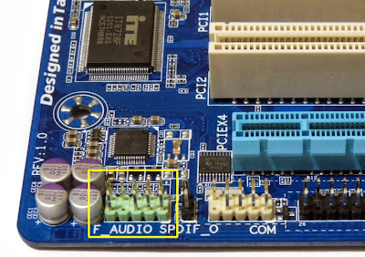 CONEXIÓN DE PANELES: COMO CONECTAR EL PANEL DE AUDIO FRONTAL A LA ...