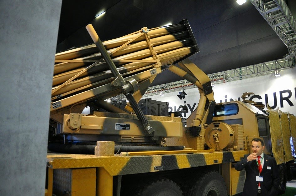 Asian Defence News: Turkish indigenous multi-barrel rocket launcher on ...