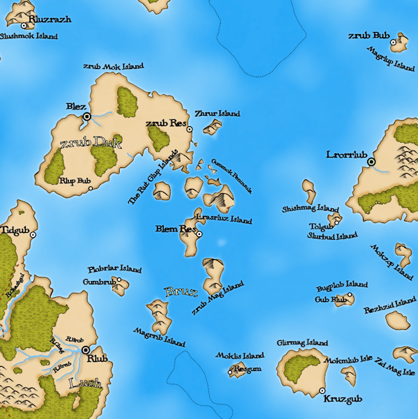 Here Dragons Abound: Labeling Islands (Part Three)