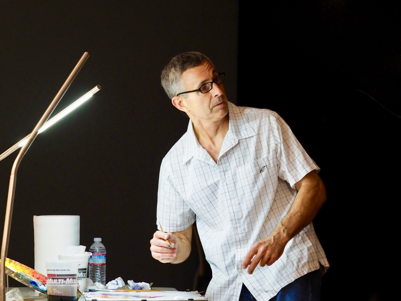 Photos and Stories: Tom Fritz Demonstrates at the Huntington Beach Art ...