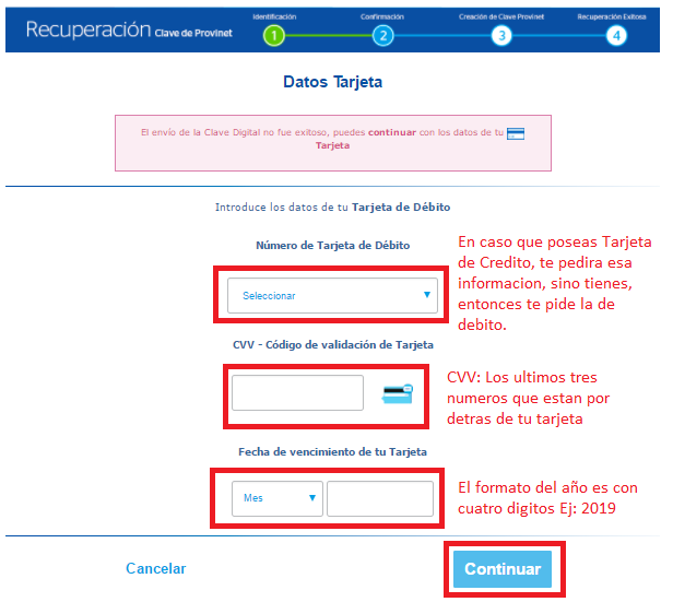 Recuperar Usuario Provinet Personas - Método 2 - Paso a Paso - BBVA ...