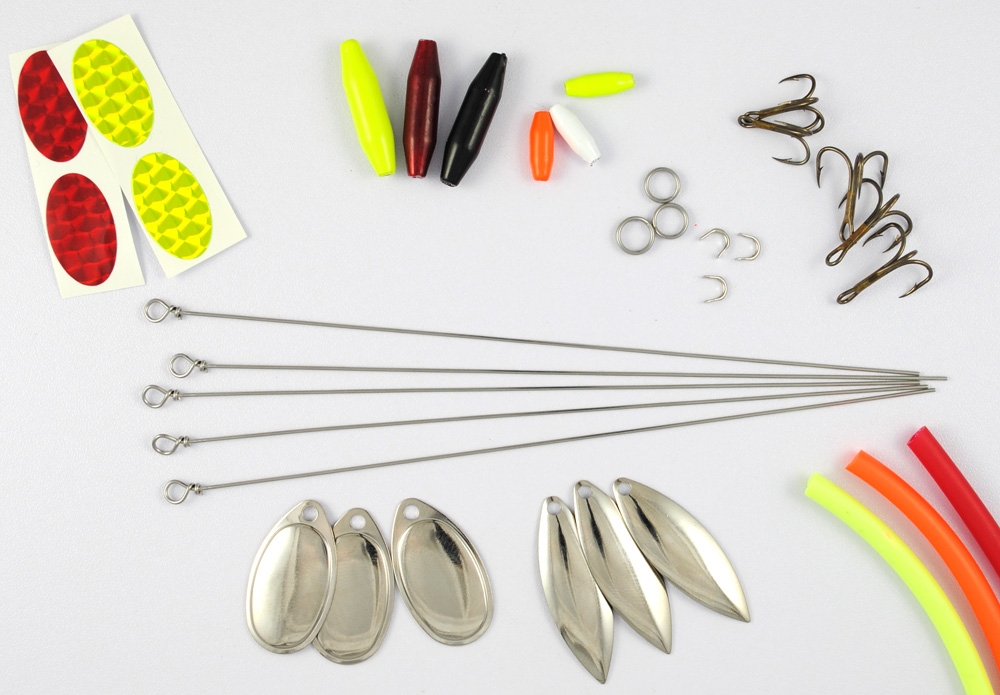 Wooden Lure Making Build Your Own Inline Spinner Bait Kits
