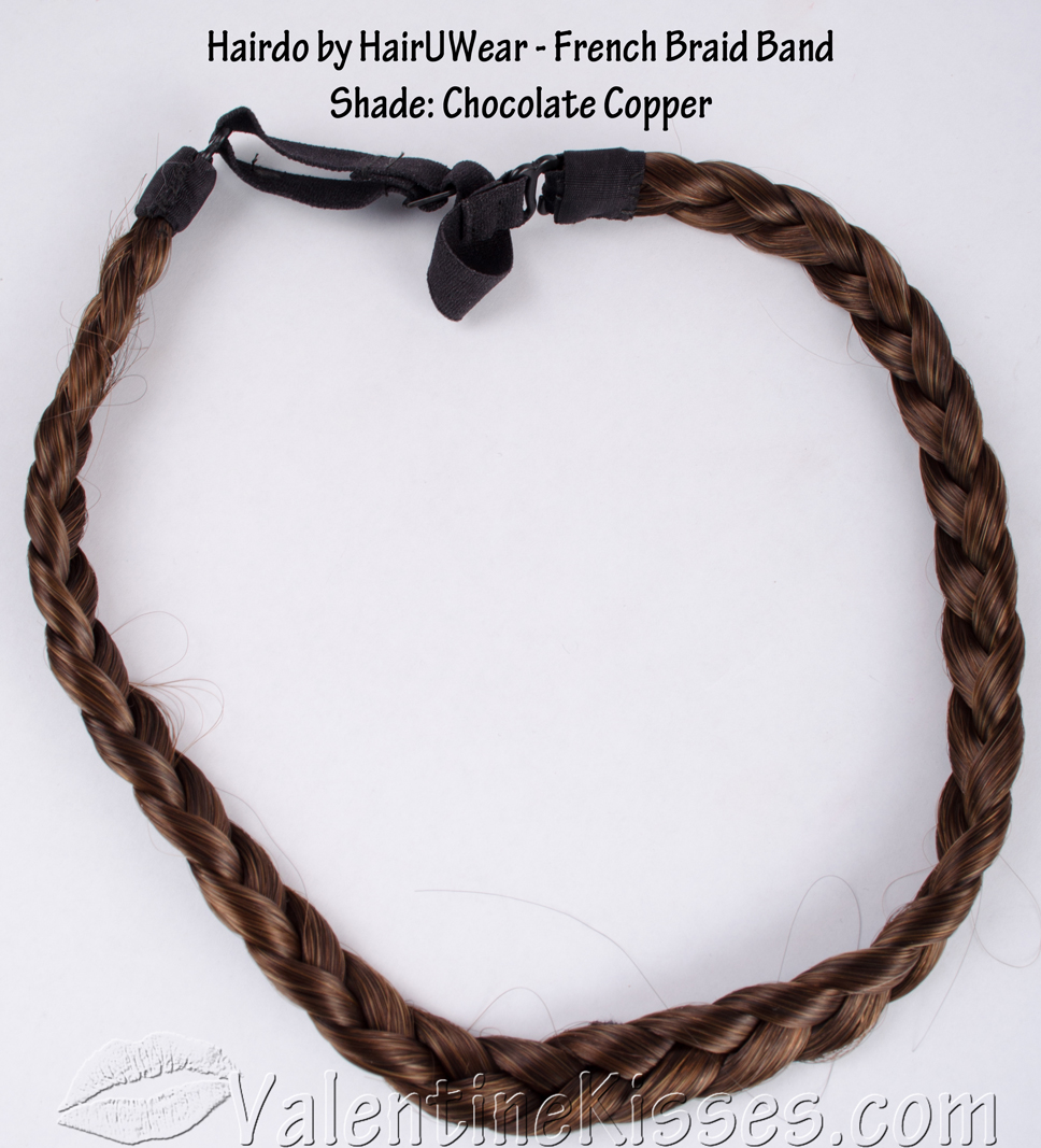 Valentine Kisses: Hairdo by HairUWear Clip-In Bang & French Braid Band ...