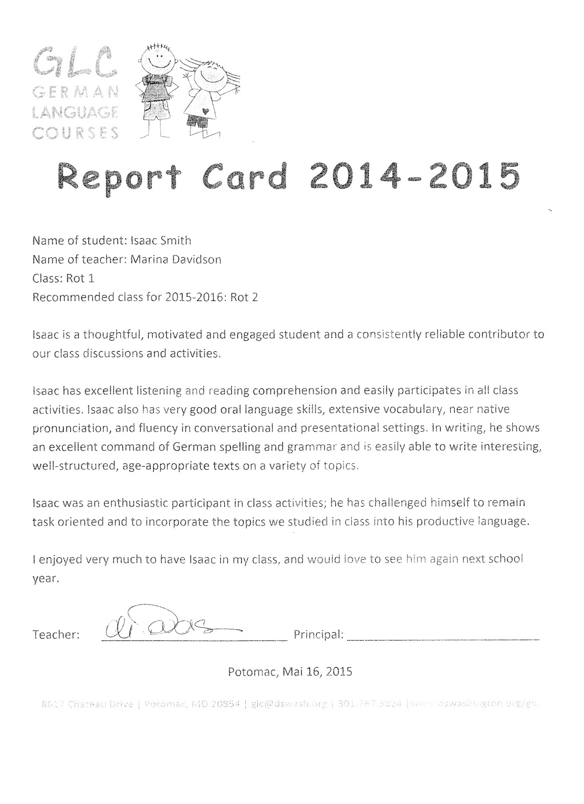 A Pew All Our Own: German School Report Cards (and a big announcement ...