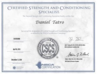 Examples Of Best Certificate: CSCS Certification