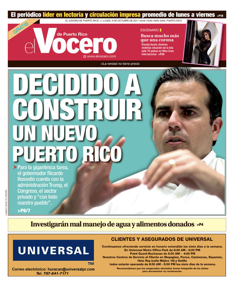 EnXclusiva: Portada EL VOCERO de PUERTO RICO