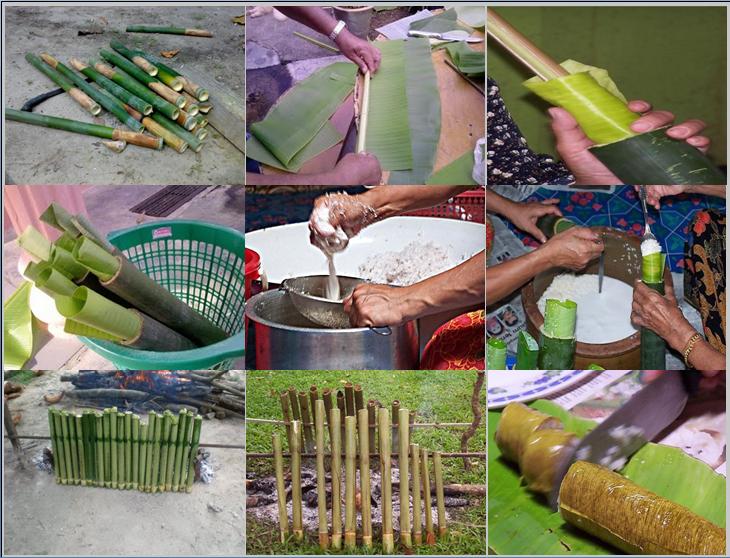 Mari Buat Lemang ~ Lemang Yang Teruja Habis