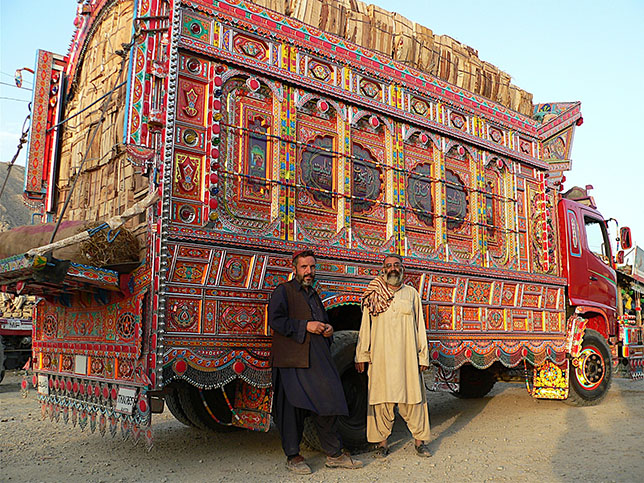 Artist of the day: Artists of the day, March 17-18: Indian truck art
