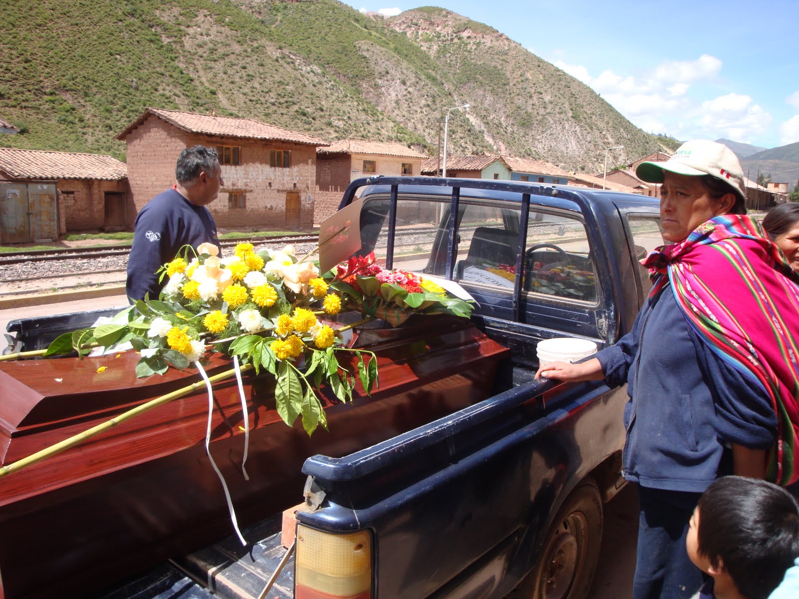 Williamson Family in Peru: Maria's funeral