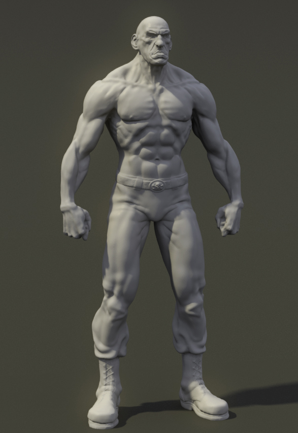 Charlie Lapp: updated clay render