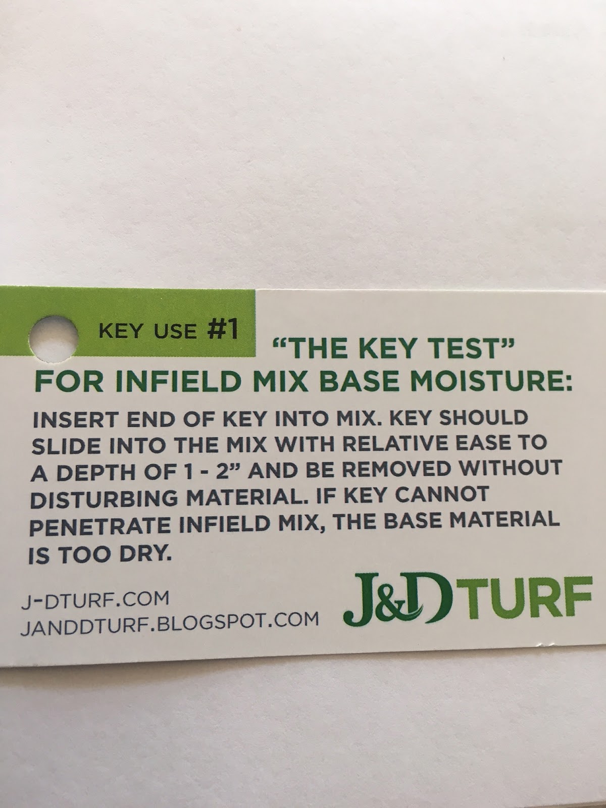 Smart Turf: The J&D Turf Infield Mix Moisture and Conditioner Key