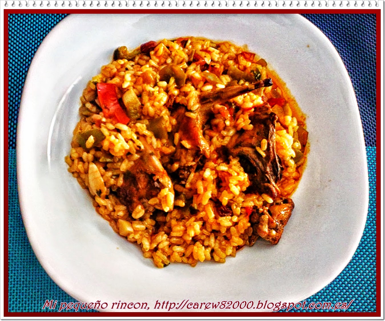 Mi pequeño rincon: Arroz guisado con conejo