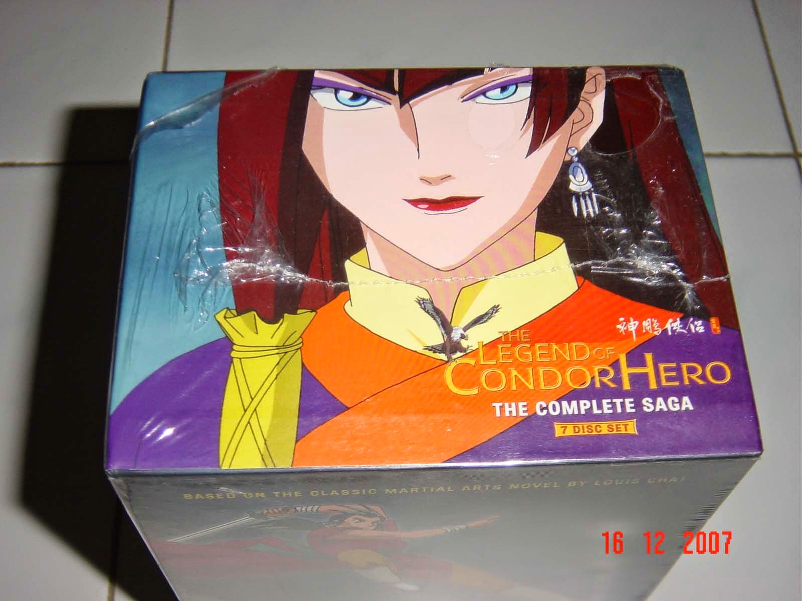 Dunia Nostalgia 80-an : Legend of Condor Hero Complete Saga (Animation) DVD