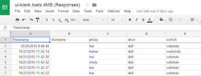 To Learn Twice: Spelling Tests with Google Forms