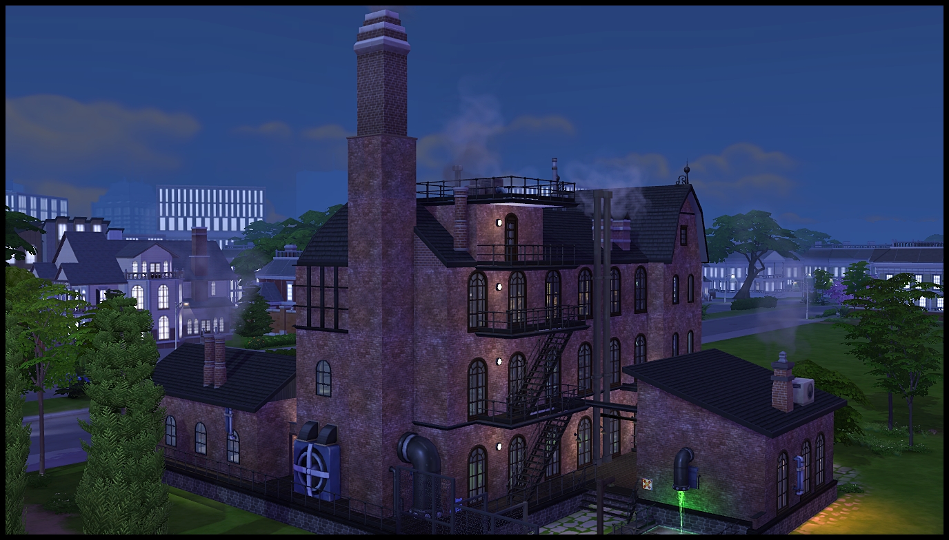 SimsDelsWorld: The Sims 4 : Old Factory (Challenge)
