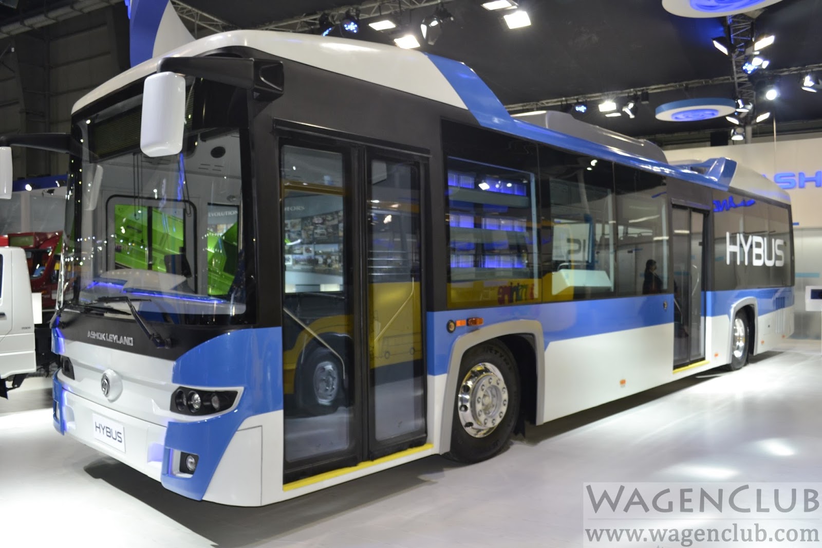 Ashok Leyland HYBUS Hybrid Bus - 2016 Auto Expo
