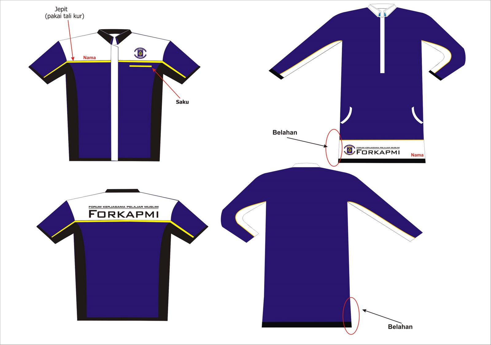 Contoh Design Kemeja/Baju (Katalog Kemeja) - BLOG BONTANG