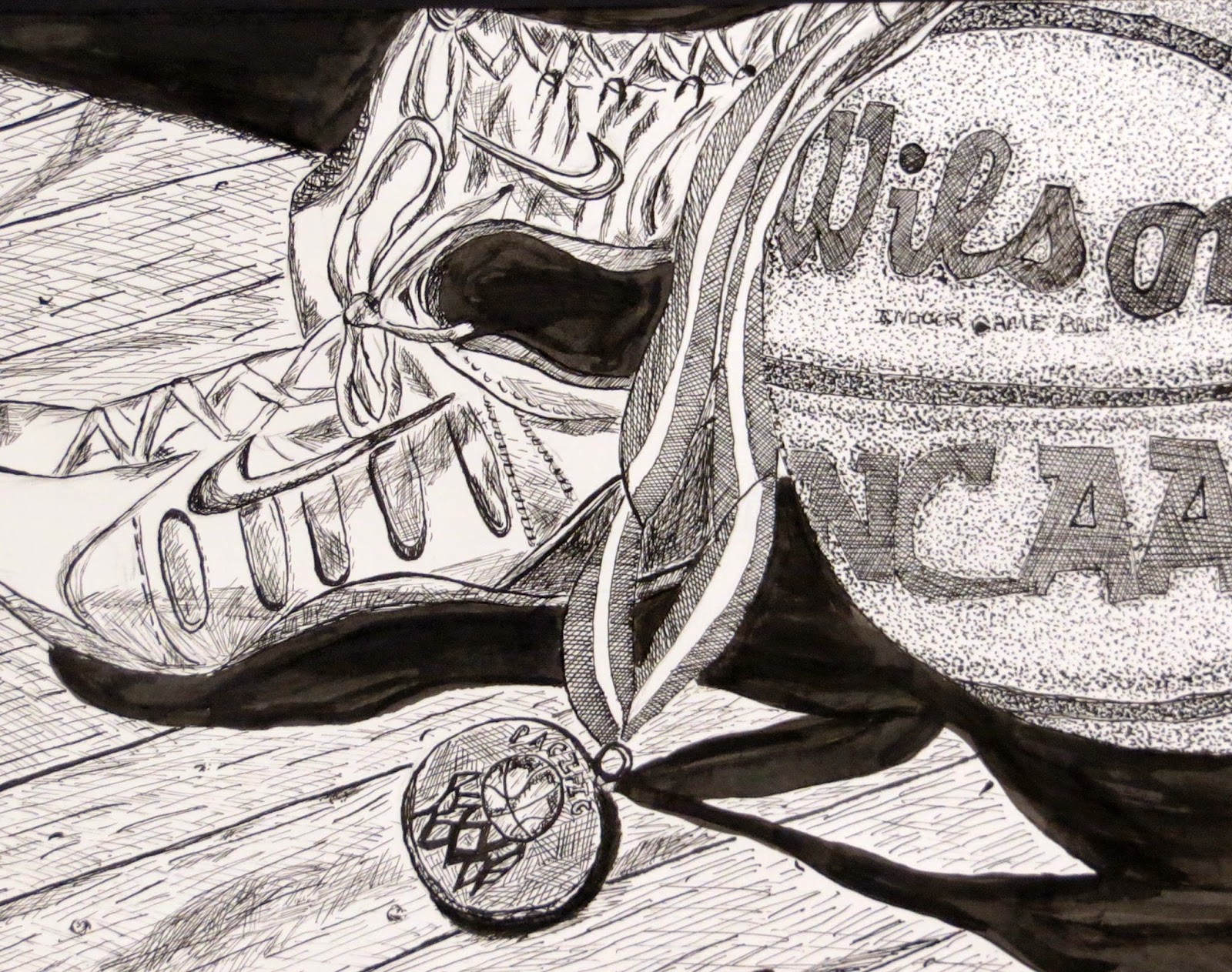 The Creative License: High School Pen and Ink