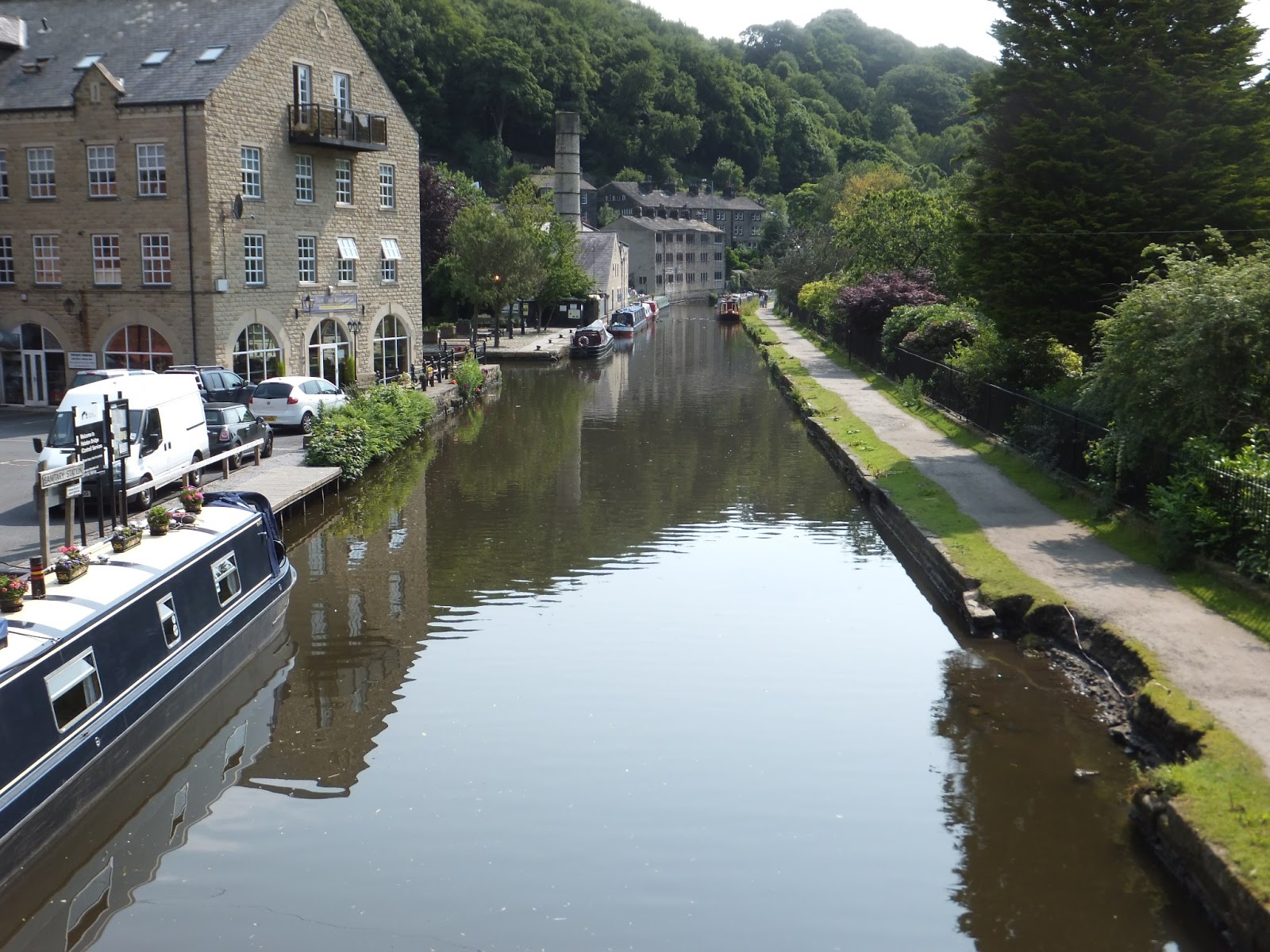 and Millie makes three: Sowerby Bridge (Rochdale Canal) - Friday 5th July