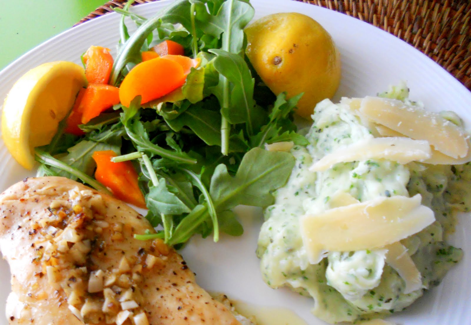 Basil Mashed Potatoes