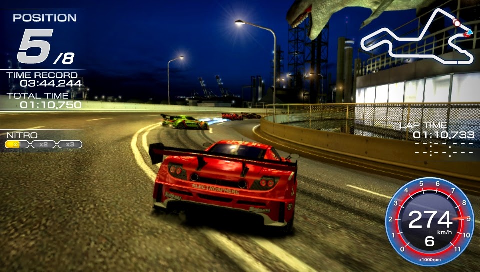 Game HD PPSSPP For Android dll.: Ridge Racer & Ridge Racer 2