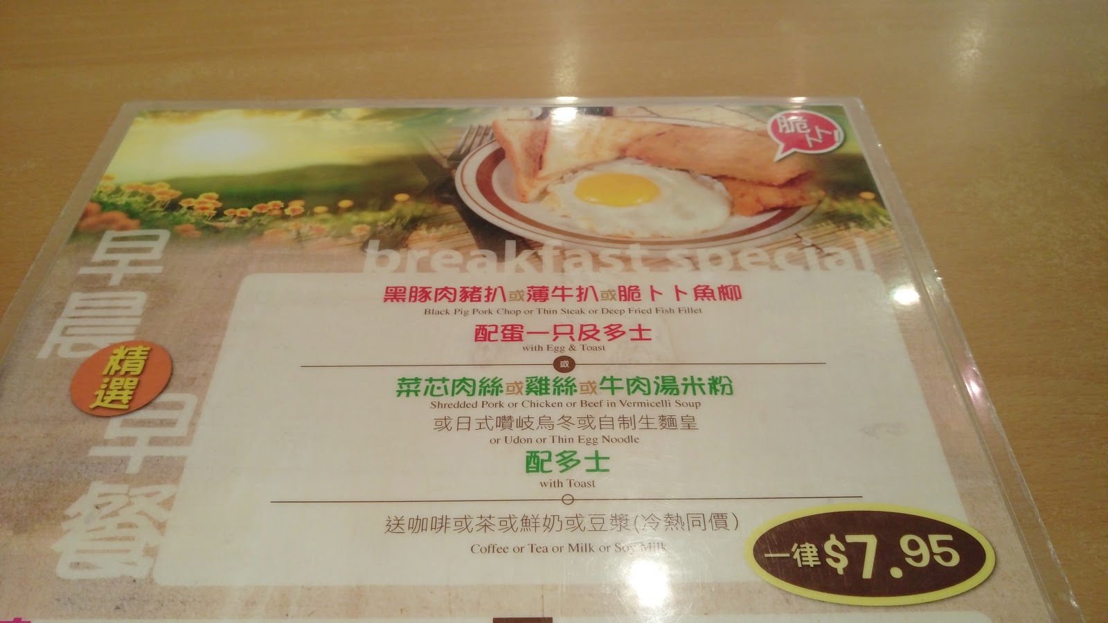 FOOD FOR BUDDHA: Mui Garden Restaurant 梅園粉麵茶餐廳