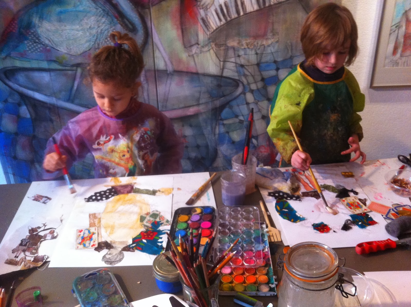 L'ATELIER D'AhN-Cé: LES ATELIERS D'ARTS VISUELS enfants