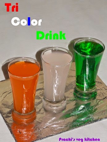Tri-color Drink | Independence day Special
