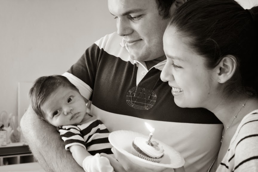 Baby Sebastian's Heart : 1 MONTH OLD | Sebastian is past his first ...