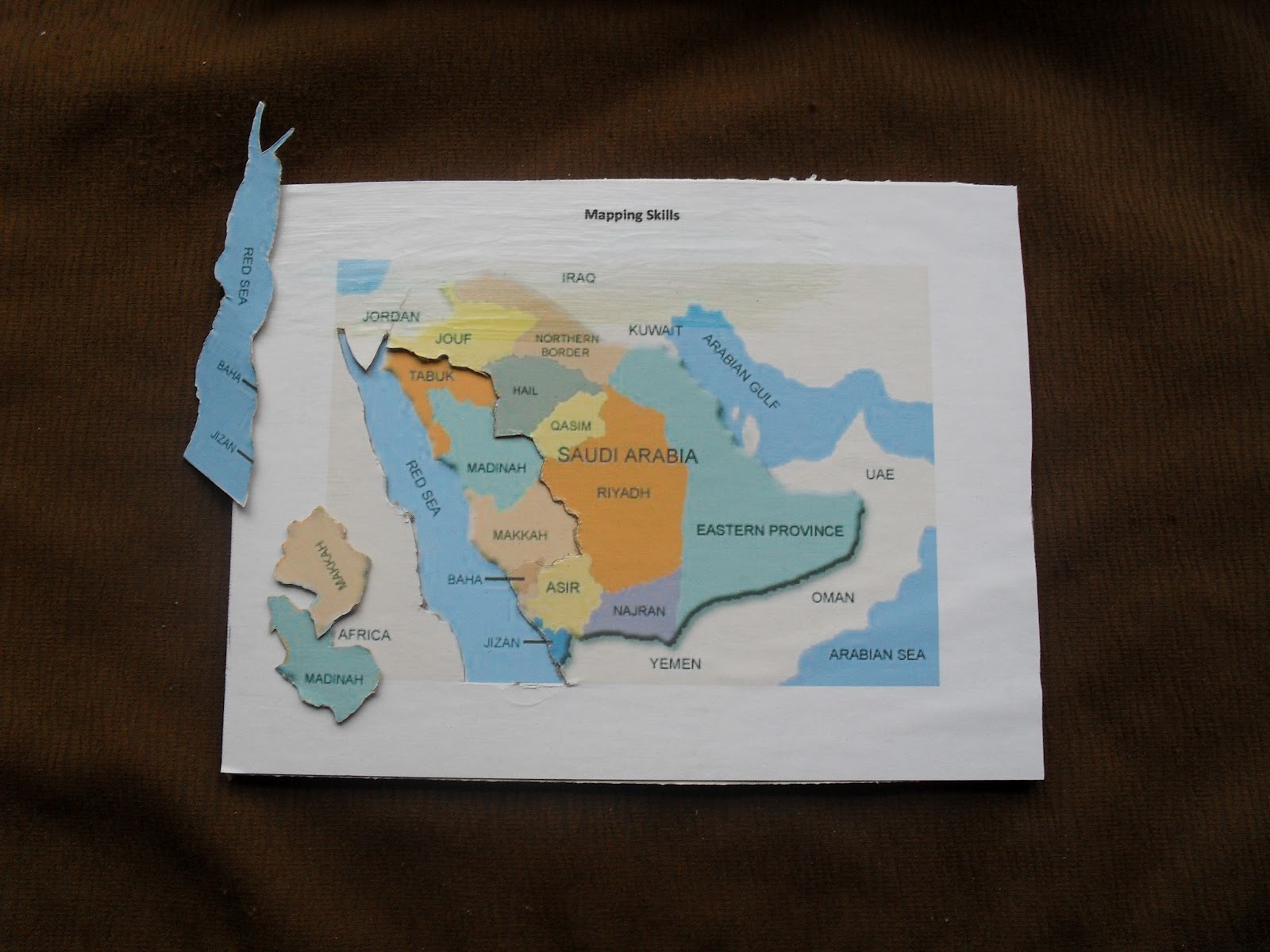 A Muslim Child is Born: Homemade Puzzle of Saudi Arabia