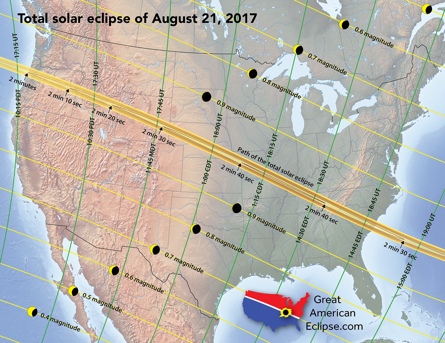 LES TRANSFORMATIONS (NIBIRU): Eclipse Totale de Soleil du 21 août 2017 ...