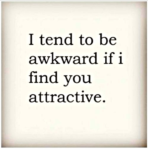 I Tend To Be Awkward If | Letter a Studio