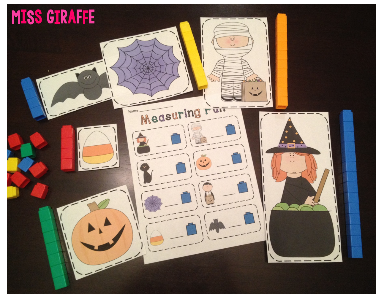 Miss Giraffe's Class: Halloween Math Ideas