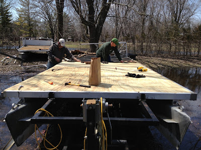 Lake Puckaway: Common Tern Nesting Rafts