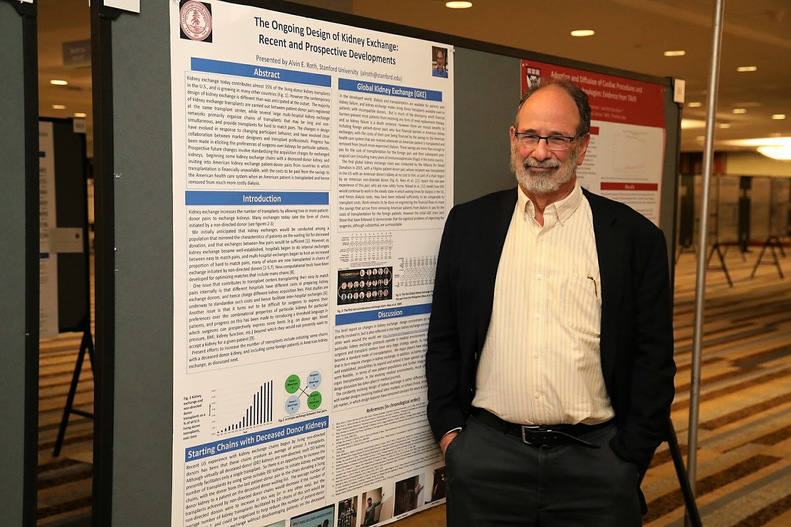 Market Design: AEA Poster session: The Ongoing Design of Kidney Exchange