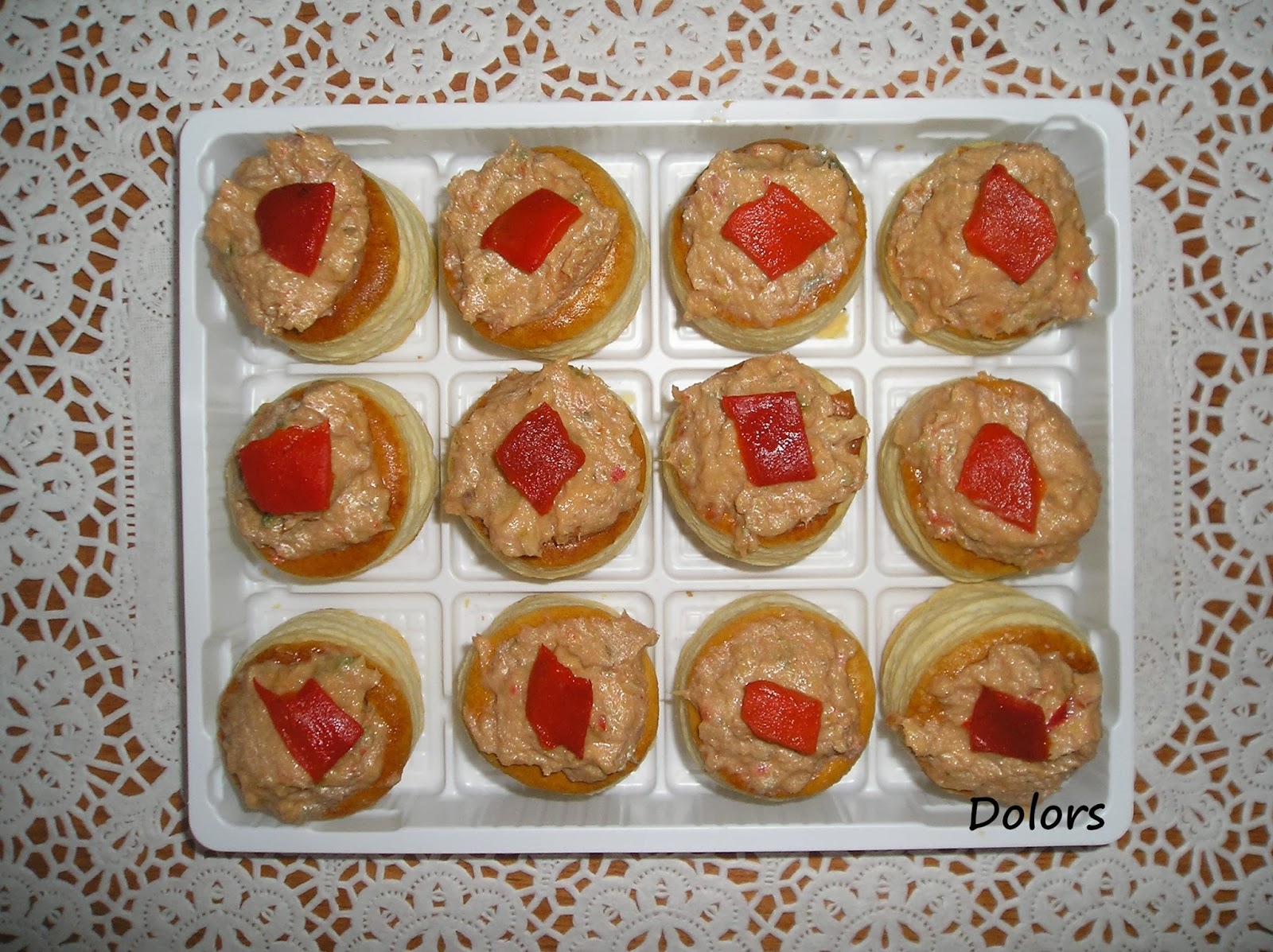 cuina i menja: Mini volován de hojaldre con atún