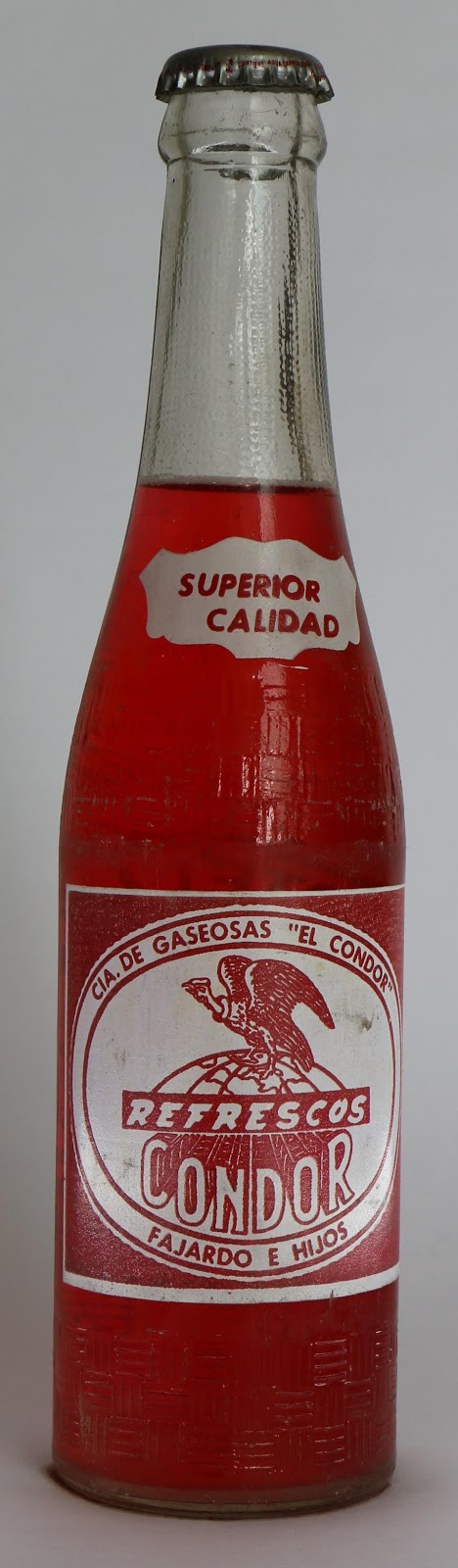 COLECCION BOTELLAS GASEOSAS COLOMBIA: CONDOR