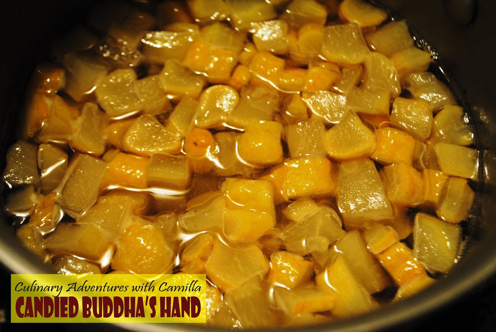 Candied Buddha's Hand
