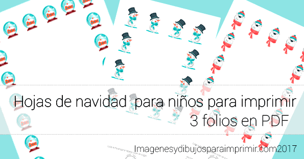 Hojas de navidad para niños para imprimir-Colorear dibujos,letras ...