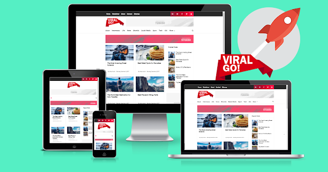 Viral Go! - Viral Magazine Blogger Theme - Templateflix