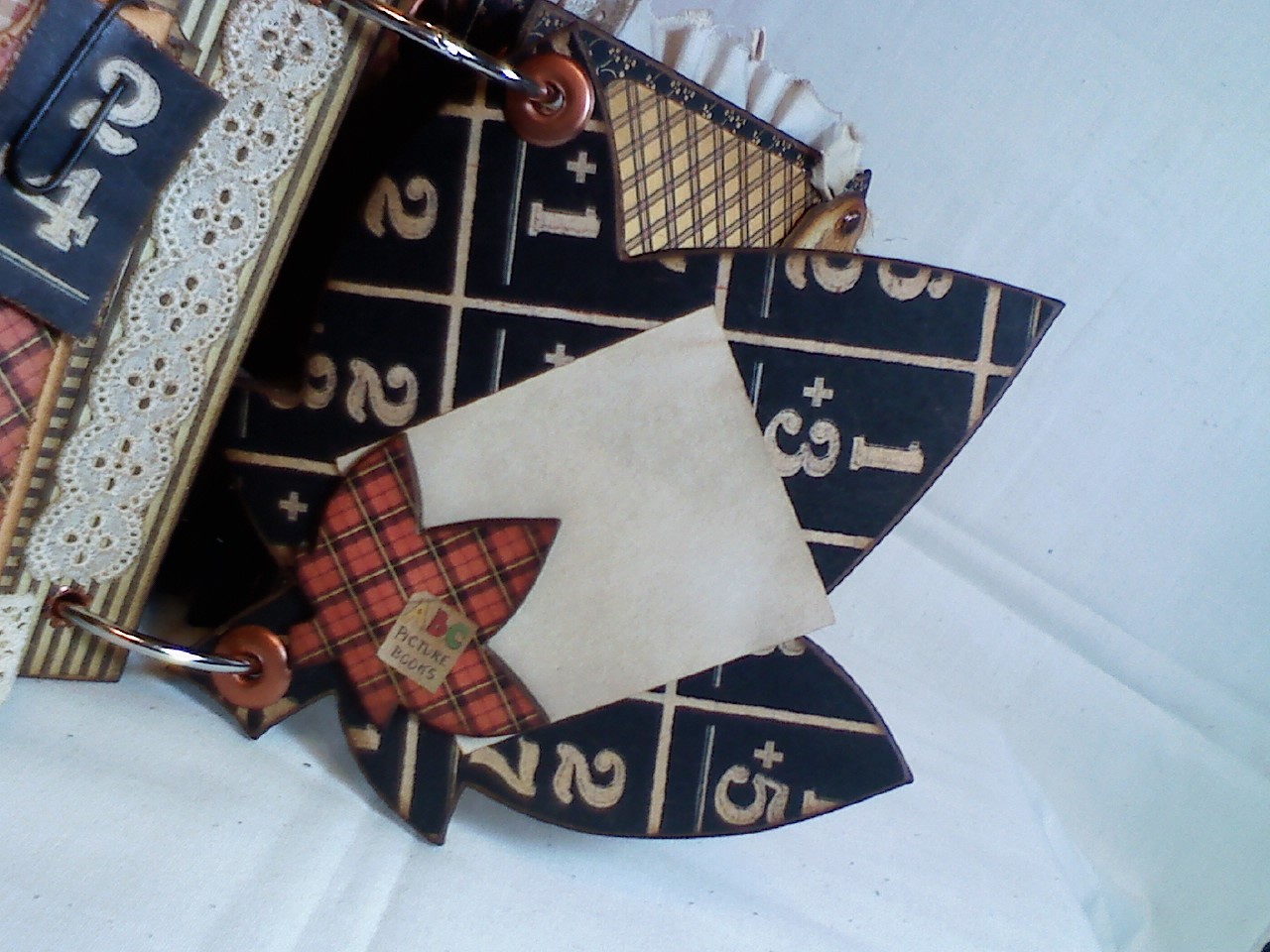 “Autumn Leaf” Custom Accucut die and Album! – The Jule Box Studios