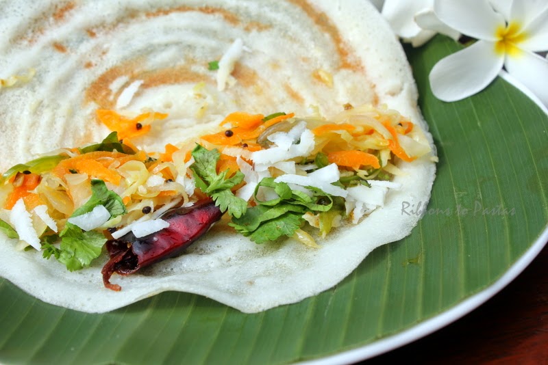 Spring Dosa - Ribbons to Pastas
