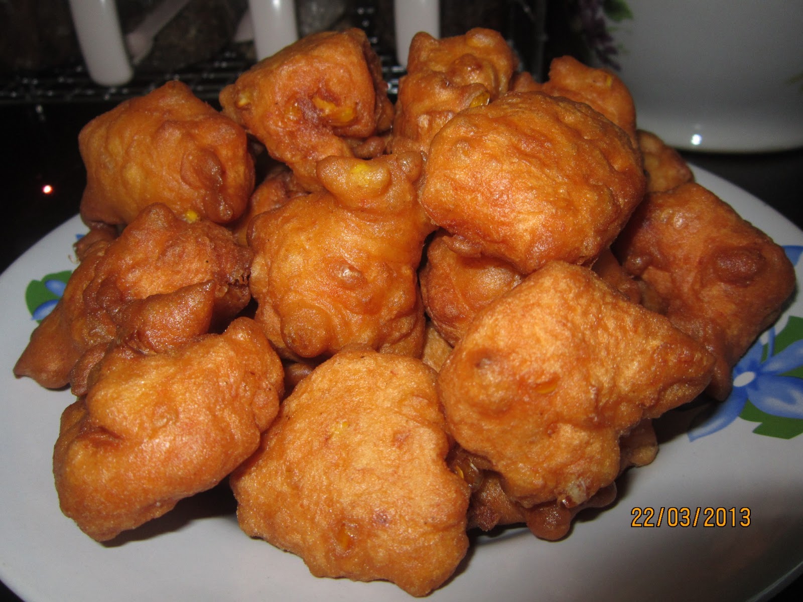 RESEPI CIKGU ANI: CUCUR JAGUNG/ JEMPUT-JEMPUT JAGUNG