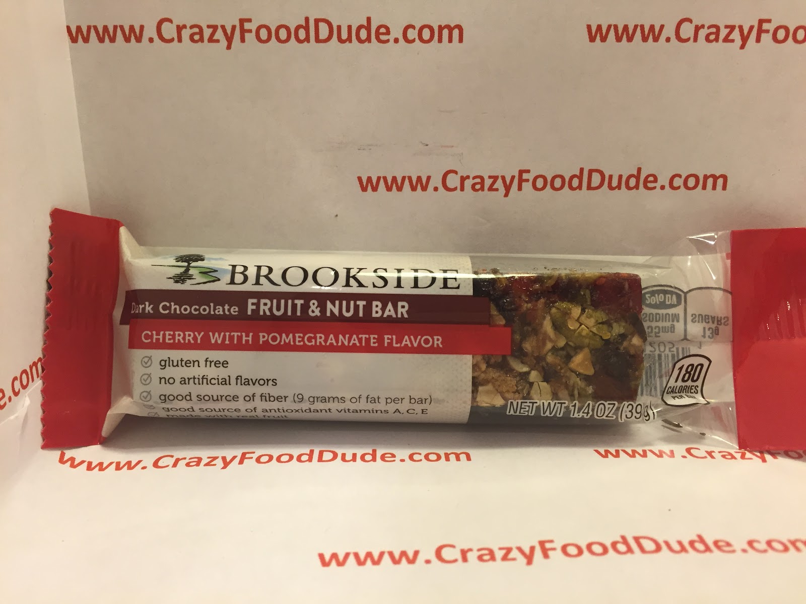 Crazy Food Dude: Review: Brookside Dark Chocolate Cherry With ...