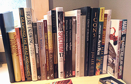 Gurney Journey: Your Art Bookshelves
