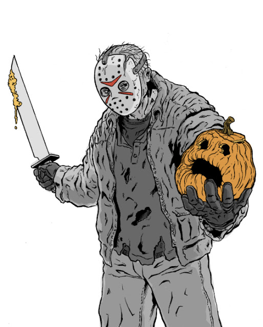 Spitballin' Comics: JASON VOORHEES by David Cutler